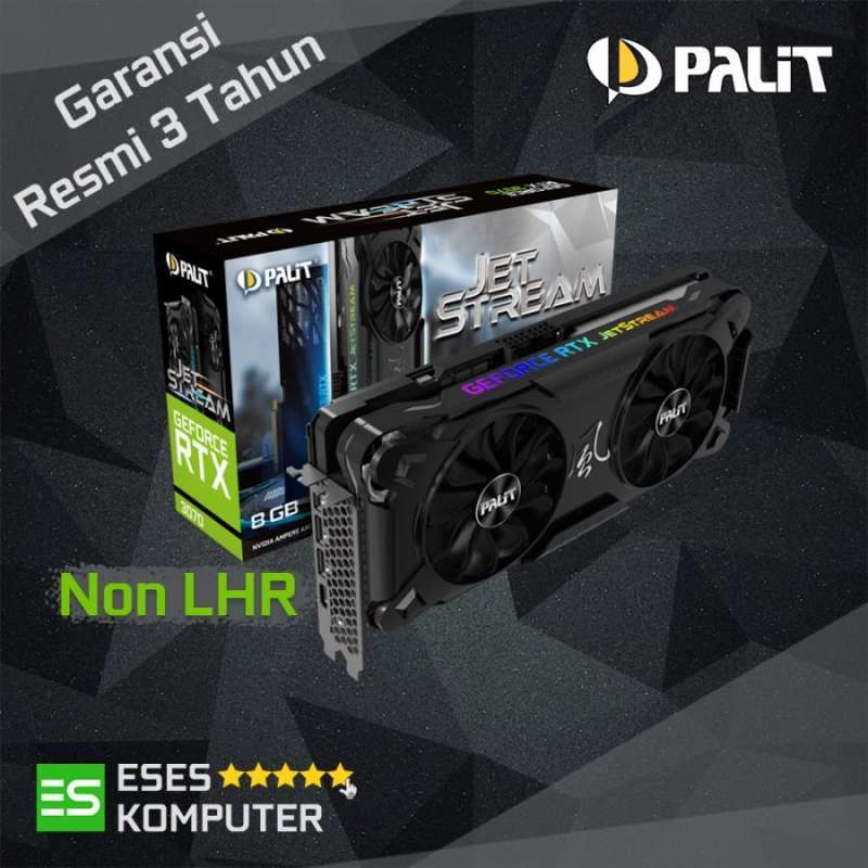 Jual VGA PALIT GeForce RTX 3070 JetStream 8GB GDDR6 - Ampere di Seller ...