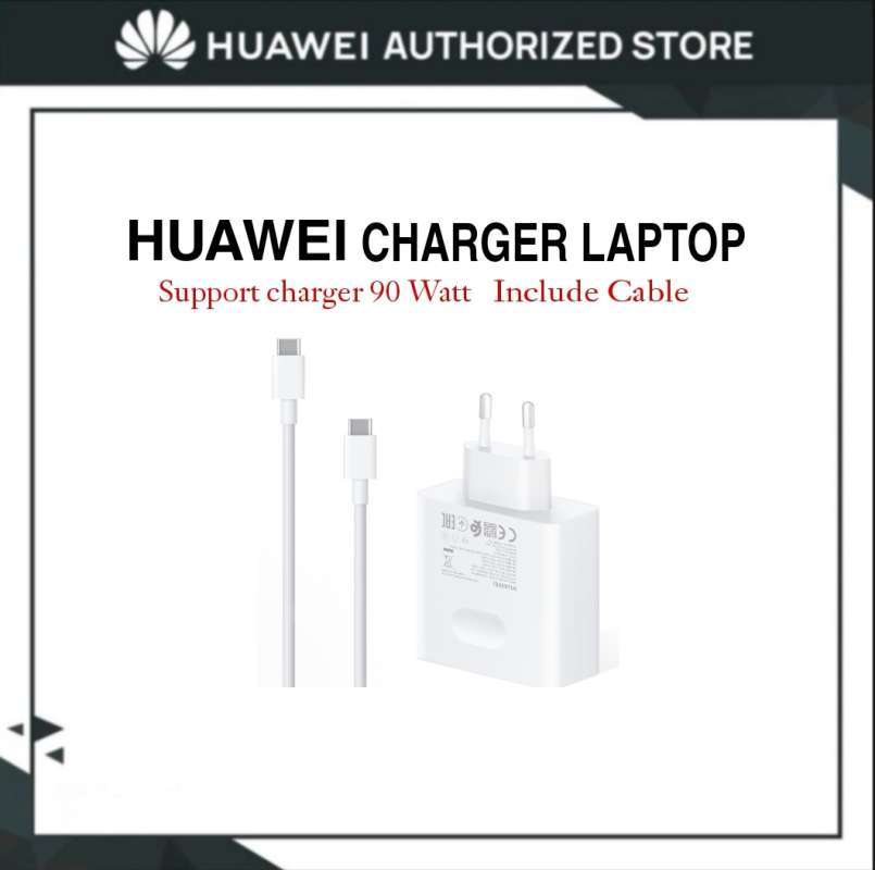 Jual HUAWEI CHARGER LAPTOP Support 90 Watt Include Cable di Seller ...