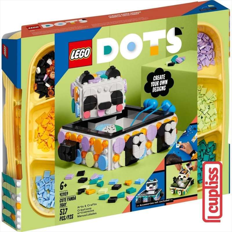 Promo LEGO Dots 41959 Cute Panda Tray Diskon 33% di Seller Cupliss ...
