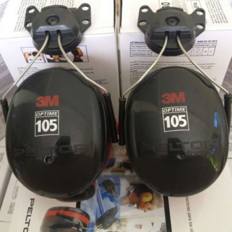 Jual 3m Peltor H10p3e Earmuff Optime 105 - Safety Penutup Telinga Di ...