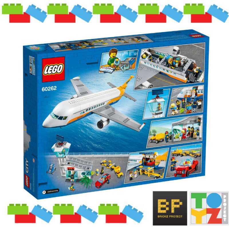 Promo LEGO City 60262 Passenger Aeroplane Diskon 9% di Seller REGANS ...