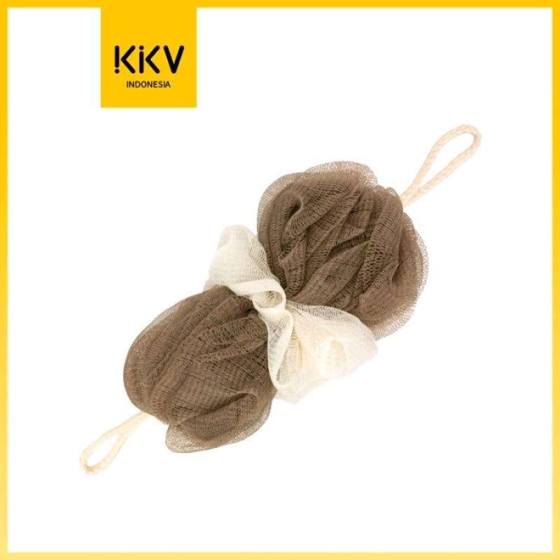 Jual Sponge Shower Puff Spons Mandi Gosok Badan Jaring Premium - Coklat ...
