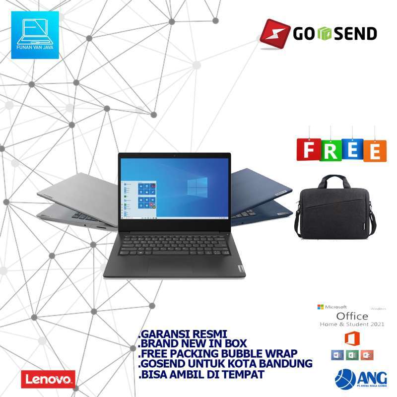 Jual CNC-Laptop Lenovo Ideapad 3 - 7CID Grey / 7DID Black [ Celeron ...