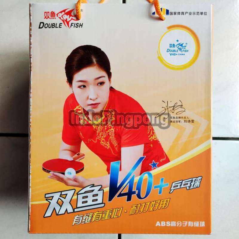 Promo Double Fish 1-Star 100 V40+ Balls - Bola Latihan Training Pingpong Diskon 33% di Seller ...