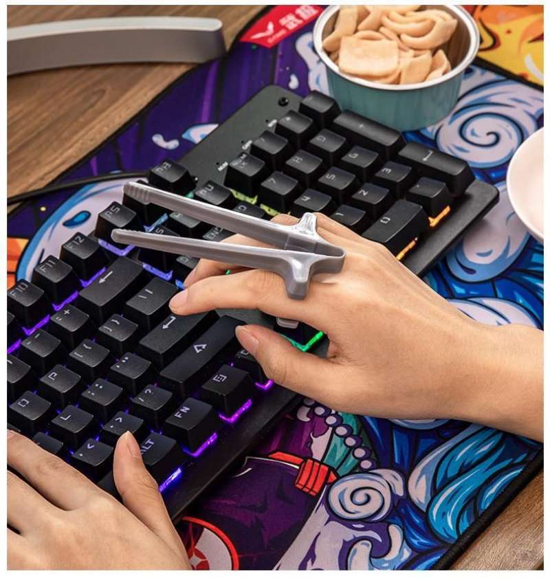 Jual Finger Chopsticks Sumpit Cemilan Snack Gamers Gaming Anti Tangan ...