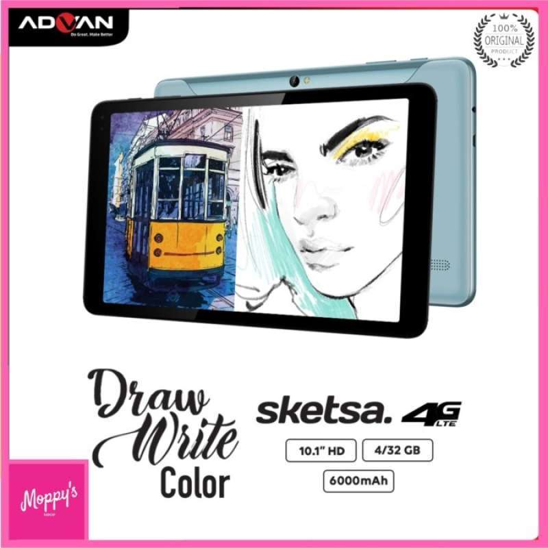 Promo Advan Tab Sketsa 10 Inci 4GB 32 GB only Diskon 33% di Seller ...
