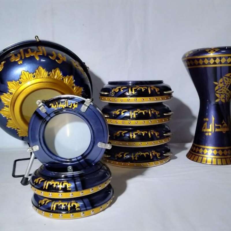 Jual Alat Musik Rebana Hadroh Banjari Jepara 1 Set Lengkap Habsy Remaja ...