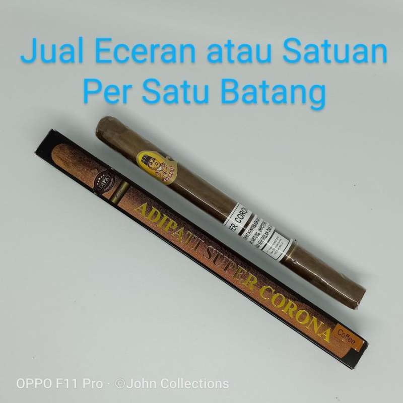 Jual Cerutu Adipati Super Corona Rasa Coffee PREMIUM Eceran atau Satuan ... Jual Cerutu Adipati Super Corona Rasa Coffee PREMIUM Eceran atau Satuan ...