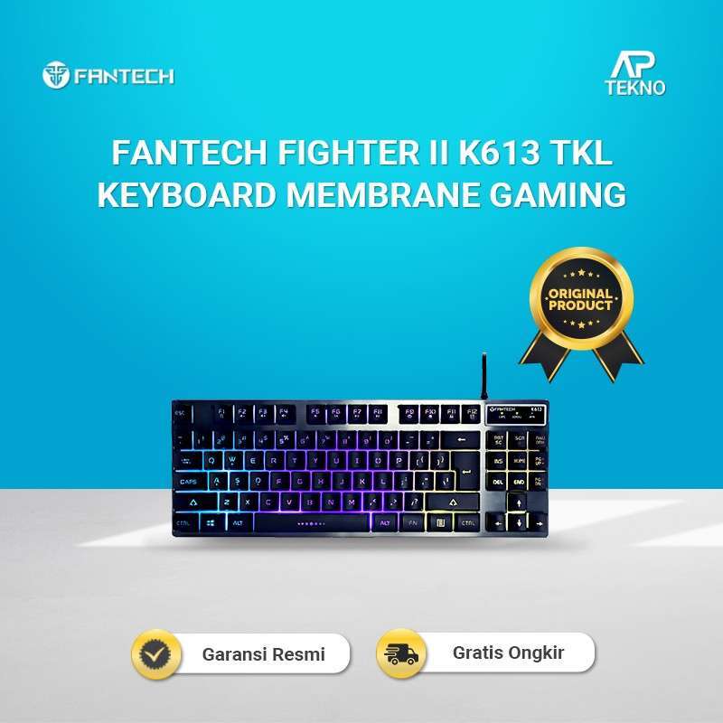Jual Fantech K613 TKL Fighter - RGB Gaming Keyboard di Seller Anugrahpratamacom - Mulyorejo ...