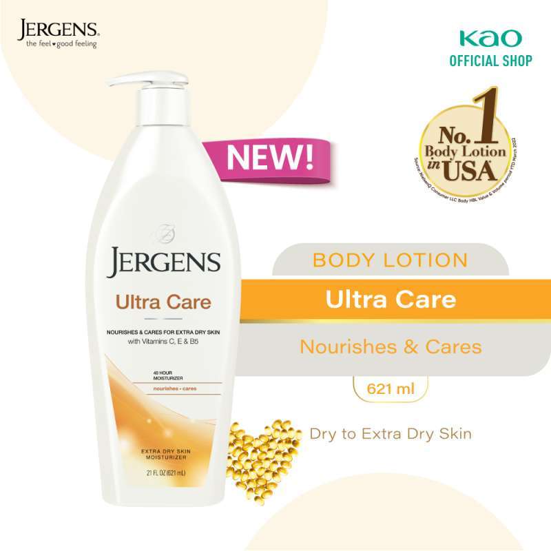 Promo Jergens Ultra Care - Dry To Extra Dry Skin Body Lotion 621ml ...
