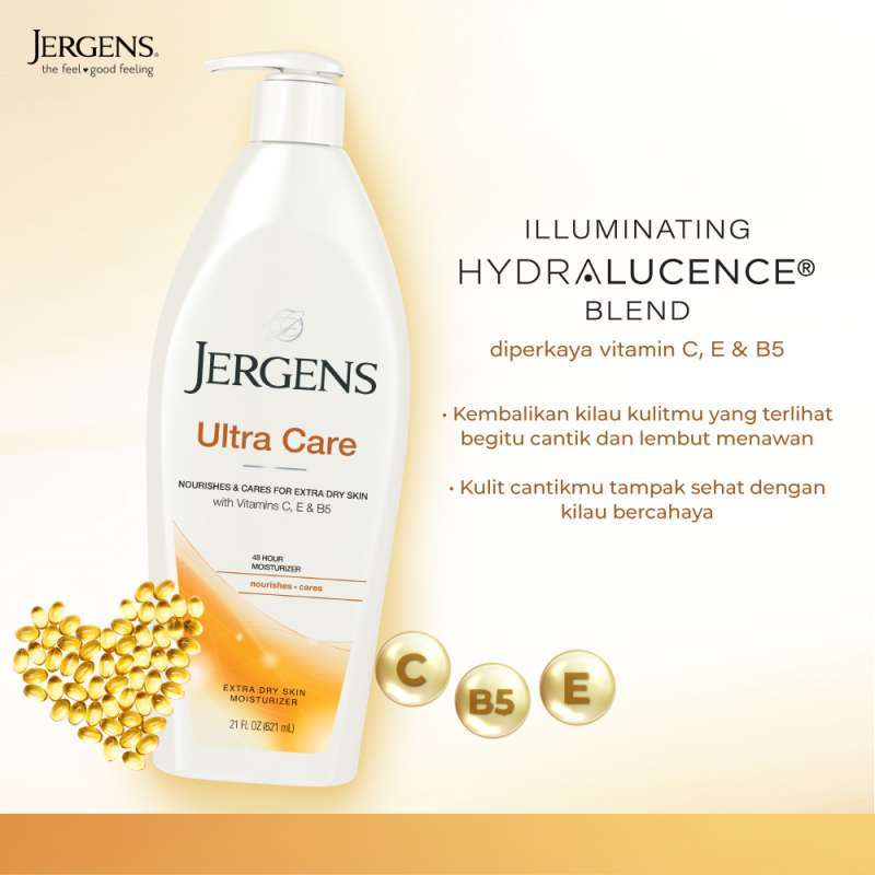 Promo Jergens Ultra Care - Dry To Extra Dry Skin Body Lotion 621ml ...
