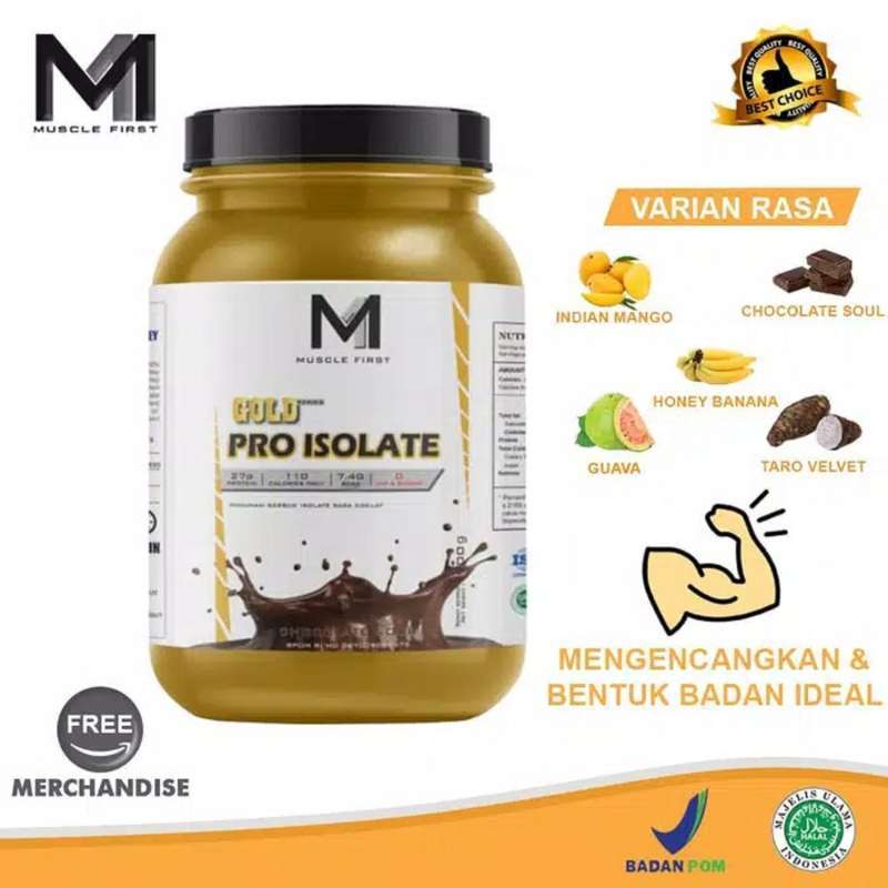 Jual Muscle First Pro Isolate 2lbs Rasa Banana/pisang Bpom M1 Nutrion ...