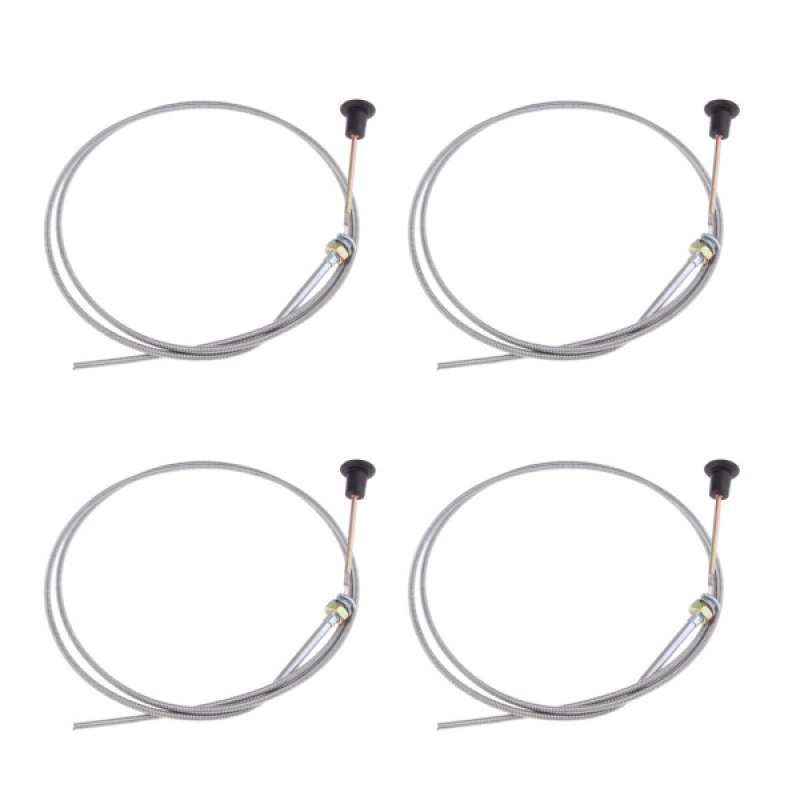 Jual 4 x Rotary Universal Push Pull Choke Cable 63Inner 60Conduit 2-3/4 ...