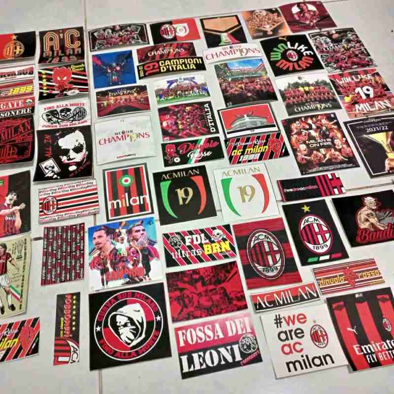 Jual Sticker AC Milan Scudetto 19 Campioni D Italia di Seller BigMerch ...
