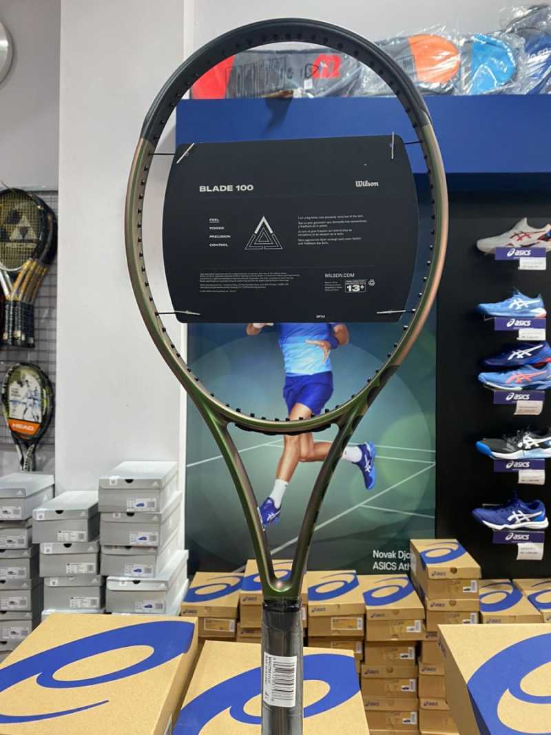 Jual Raket Tenis Wilson Blade V8.0 100 [300 G / 100 Inc] Di Seller ...