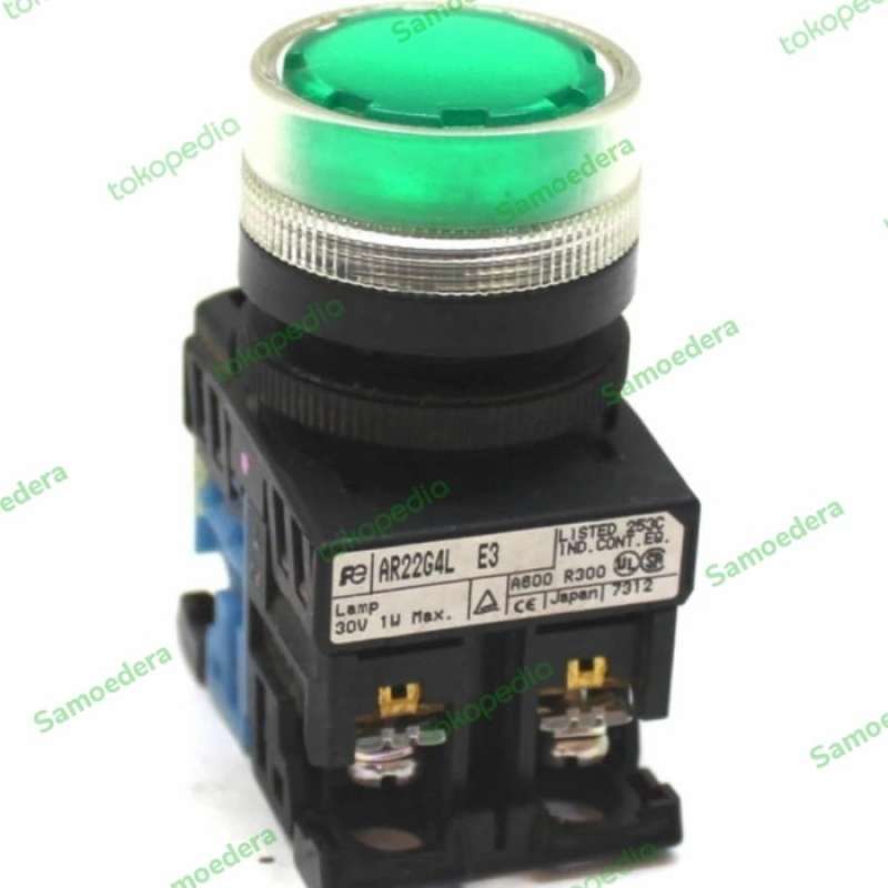 Promo PUSH BUTTON AR22G4L-10E3... LED 24VDC FUJI ELECTRIC Diskon 33% di ...