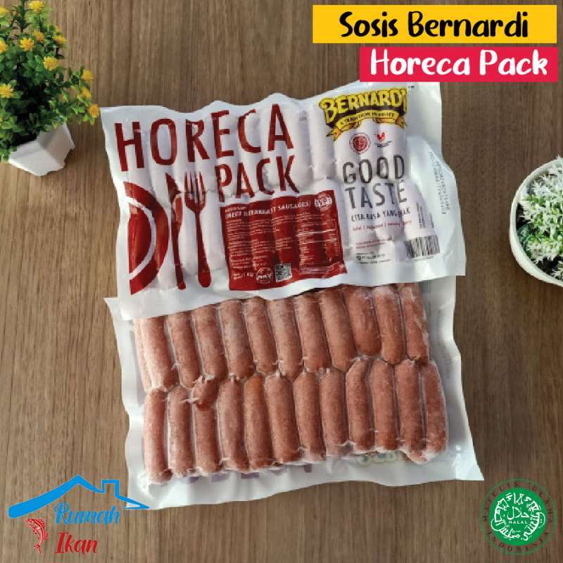 Jual Bernardi Sosis Horeca Breakfast || Sosis Sapi 1kg Di Seller Rumah ...
