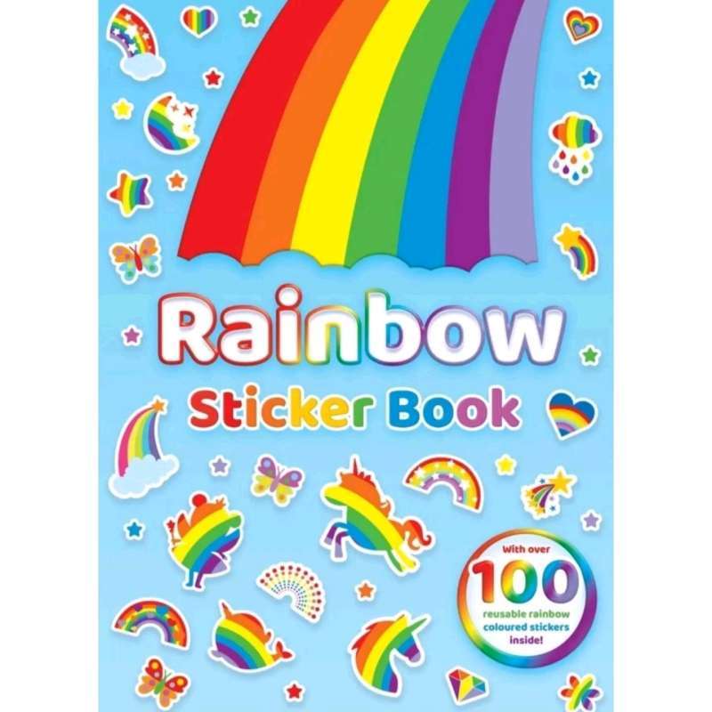 Jual Big Bad Wolf Rainbow Sticker Book - Buku Stiker Anak Bbw Import Di ...