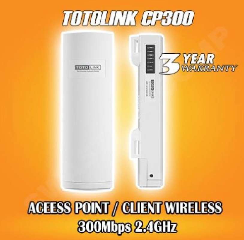 Jual Totolink Cp300 - Access Point/client Wireless N 300mbps 2.4ghz Di Seller Swastikacomp ...