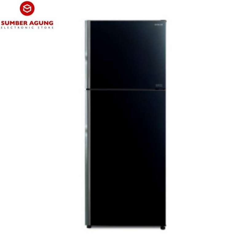 Jual Hitachi Kulkas 2 Pintu 443 Liter New Stylish Line R-VX48PGD9-BBK di Seller Sumber Agung ...