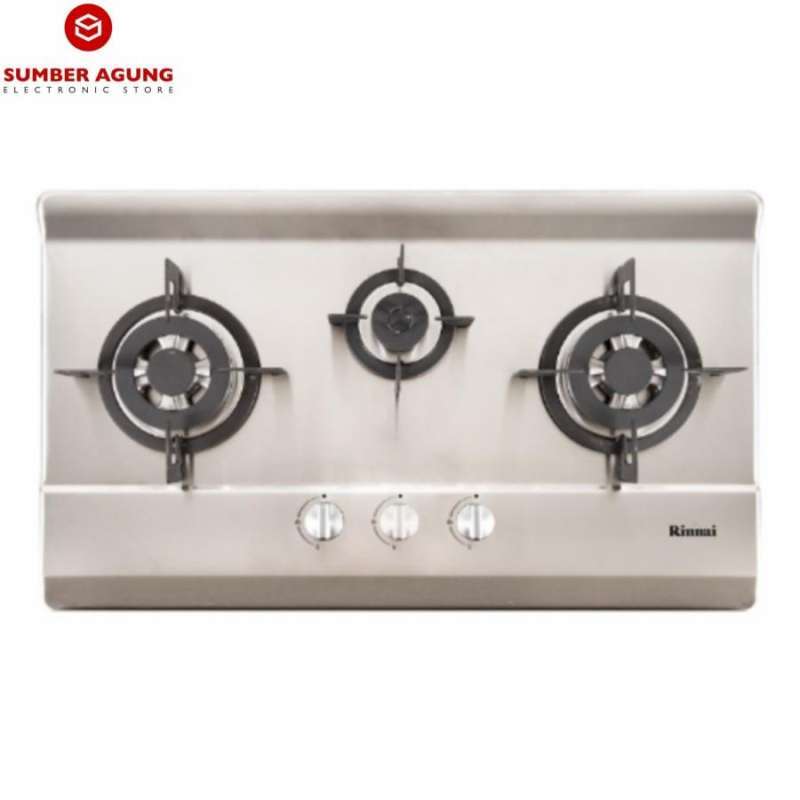 Jual Rinnai Kompor Gas Tanam/Built in Hob 3 Tungku RB-713N(S) di Seller Sumber Agung Electronic ...