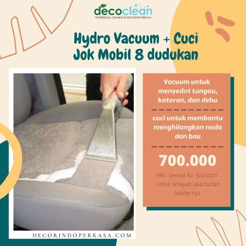 Jual Deco Clean Hydro Vacuum + Cuci Jok Mobil 8 Dudukan E-Ticket di ...