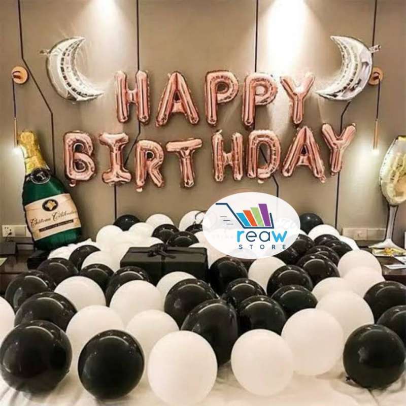 Jual Balon Ultah Hitam 💯 Harga Murah & Kualitas Terbaik Mei 2026