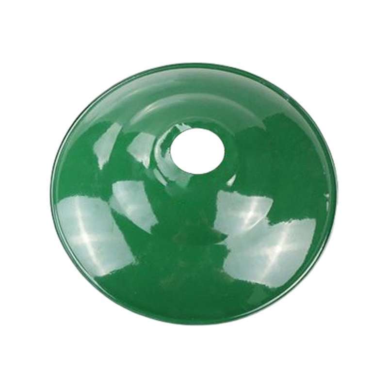 Jual Vintage Enamel Light Shade Bulb Guard Green Replacement Multi ...