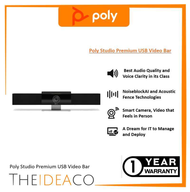 Jual Poly Studio Premium USB Video Bar (7200-85830-101) di Seller ...