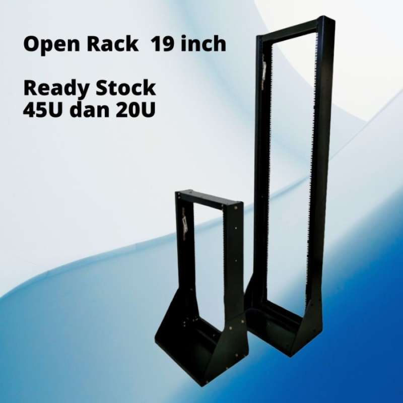 Promo Open Rack 19 inch 45U Hitam Diskon 23% di Seller Paperindo Store ...