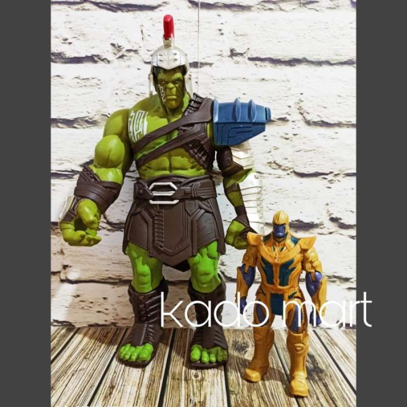 Promo ACTION FIGURE HULK GLADIATOR BARBARIAN THOR RAGNAROK SIZE BESAR ...