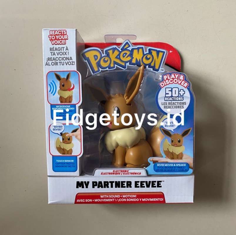 Promo Pokemon Electronic & Interactive My Partner Eevee Diskon 23% di ...
