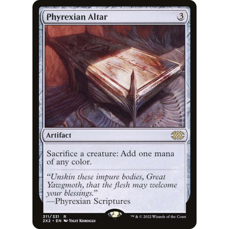 Jual Kartu MTG - Phyrexian Altar (Foil) - 2X2 - Rare - EN - 311 di ...