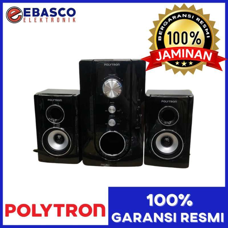Jual Speaker Aktif Polytron Bluetooth Untuk Laptop Original, Murah ...