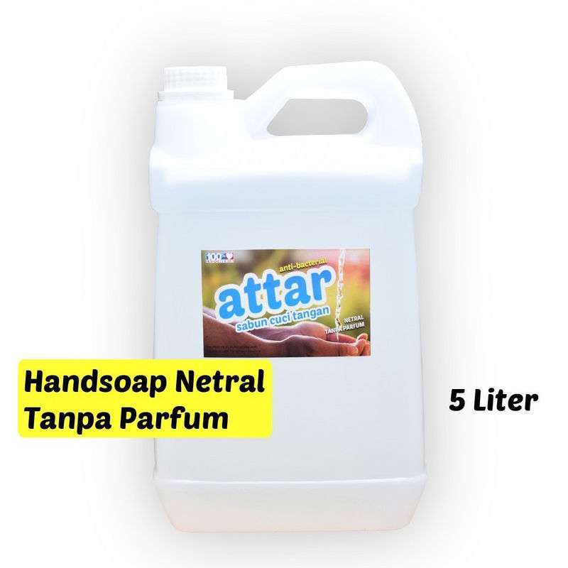 Jual Handsoap Netral, Non Parfum 5 Liter, Sabun Cuci Tangan Hand Soap ...