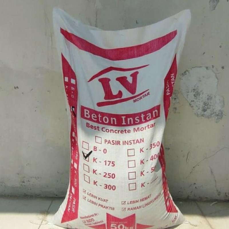 Jual Mortar Lv K225 Instan Concrete Beton Instan [50 Kg] Di Seller Jaeden Store - Semanan, Kota ...