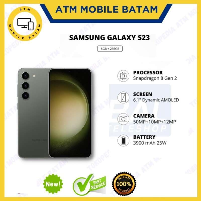 Jual Samsung Galaxy S23 5g Smartphone (8gb/256gb) Garansi Resmi - Hitam ...