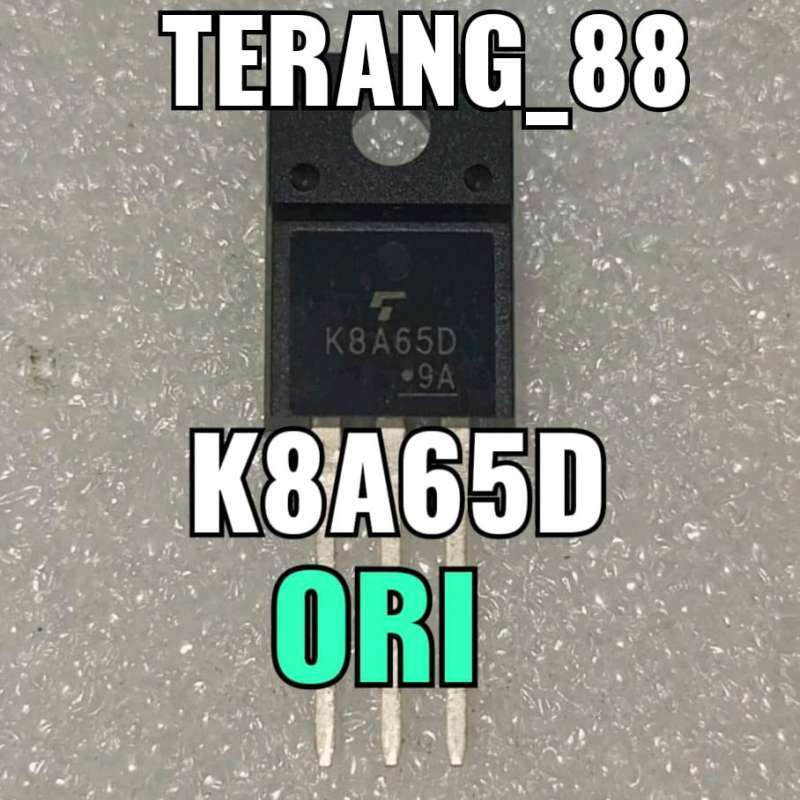 Jual Hrg 1 Pcs Ori Asli Transistor K8a65d K 8a65d Mosfet Fet Tr ...
