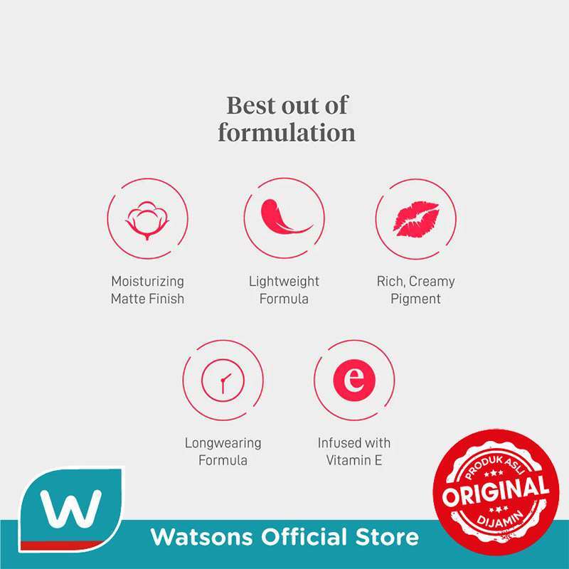 Jual Nama Play All Day Matte Lipcream 06 Trend Setter Di Seller Watsons ...