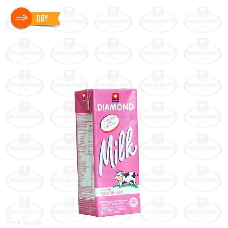 Jual Susu Diamond Uht 200ml Strawberry (1dus Isi 24) - 06 Di Seller ...
