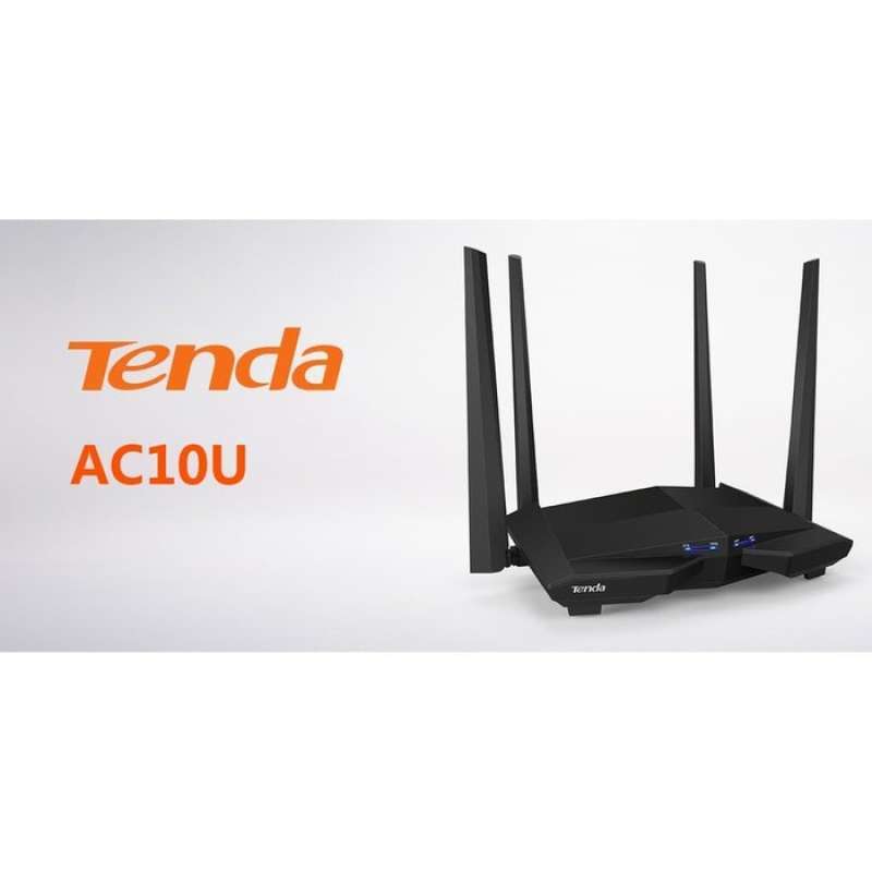 Jual Tenda AC10U AC1200 Smart Dual-Band WiFi Router di Seller Multi ...