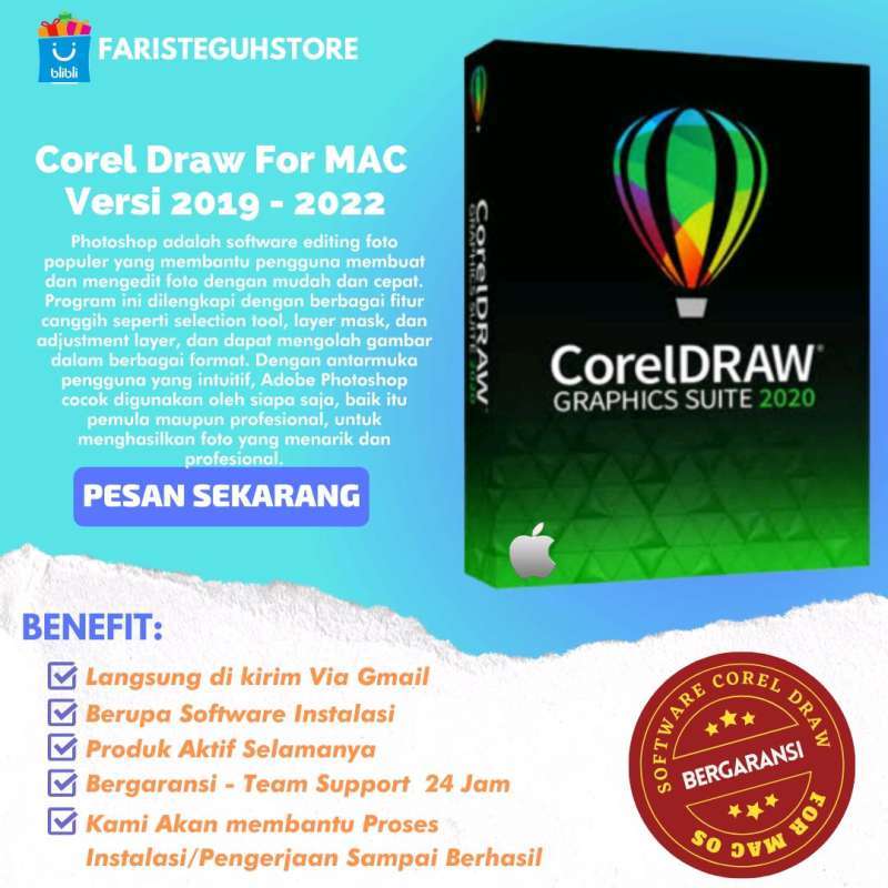 Jual Instalasi Coreldraw Graphic Suite Versi 2019 - 2022 Lifetime For ...