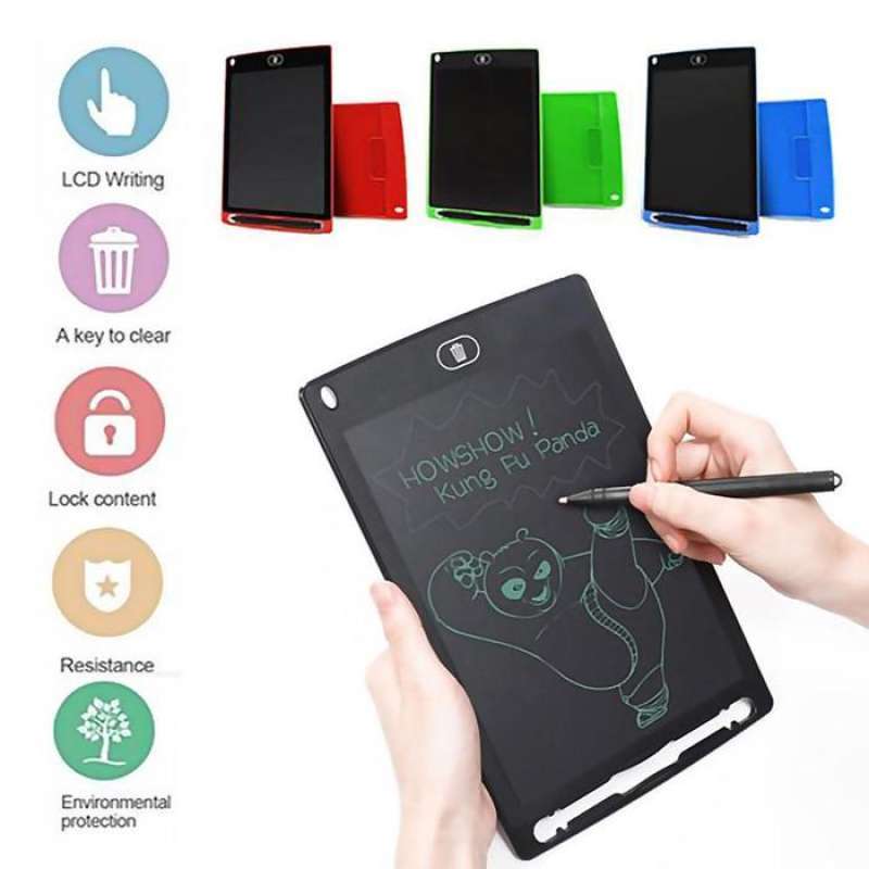 Jual LCD WRITING & DRAWING TABLET BOARD 8,5INCH / PAPAN TULIS GAMBAR 8 ...