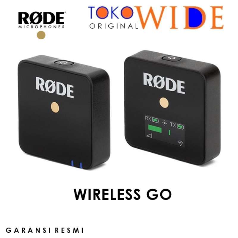 Jual TOKO WIDE - RODE WIRELESS GO / MICROPHONE RODE WIRELESS GO GARANSI ...