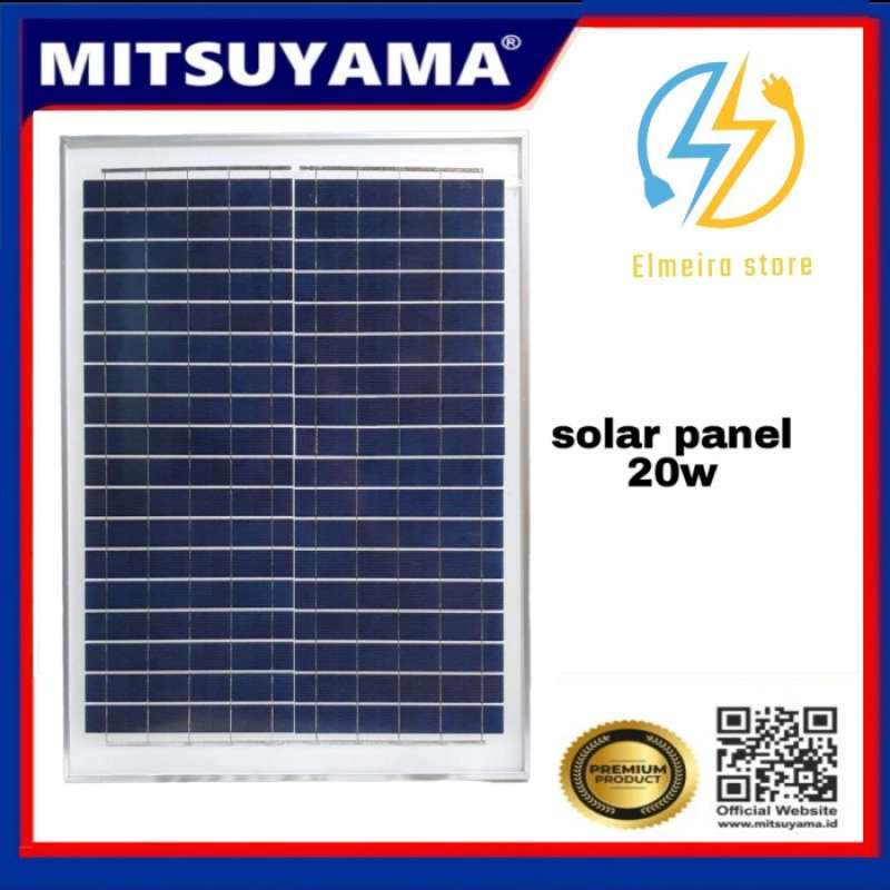 Promo solar panel 20wp solar cell tenaga surya / papan solar ...