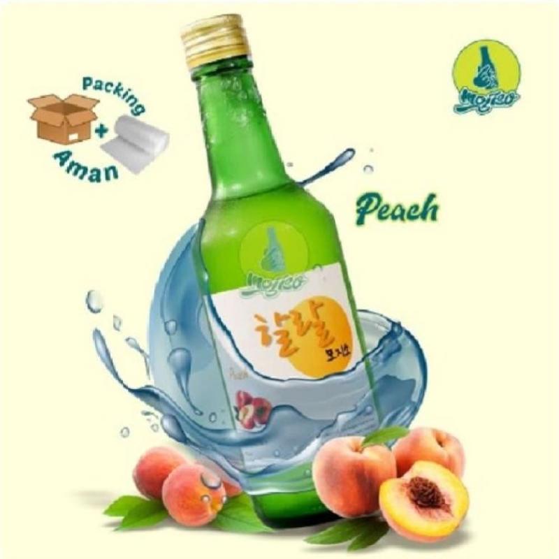 Jual Mojiso Soju Rasa Peach Non Alcohol Soda Sparkling Water [360 mL ...