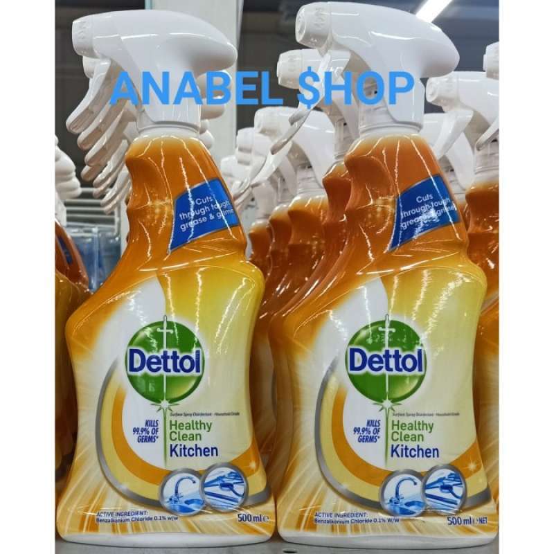 Promo Dettol Healty Clean Kitchen Surface Spray Disinfectant Pembersih ...
