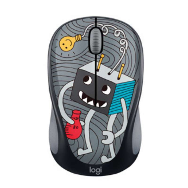 Jual Logitech M238 Wireless Mouse (doodle Collection) - Hitam Di Seller ...