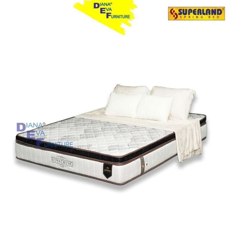 Jual Superland Super Ortho Kasur Springbed - Putih 90 X 200 di Seller ...
