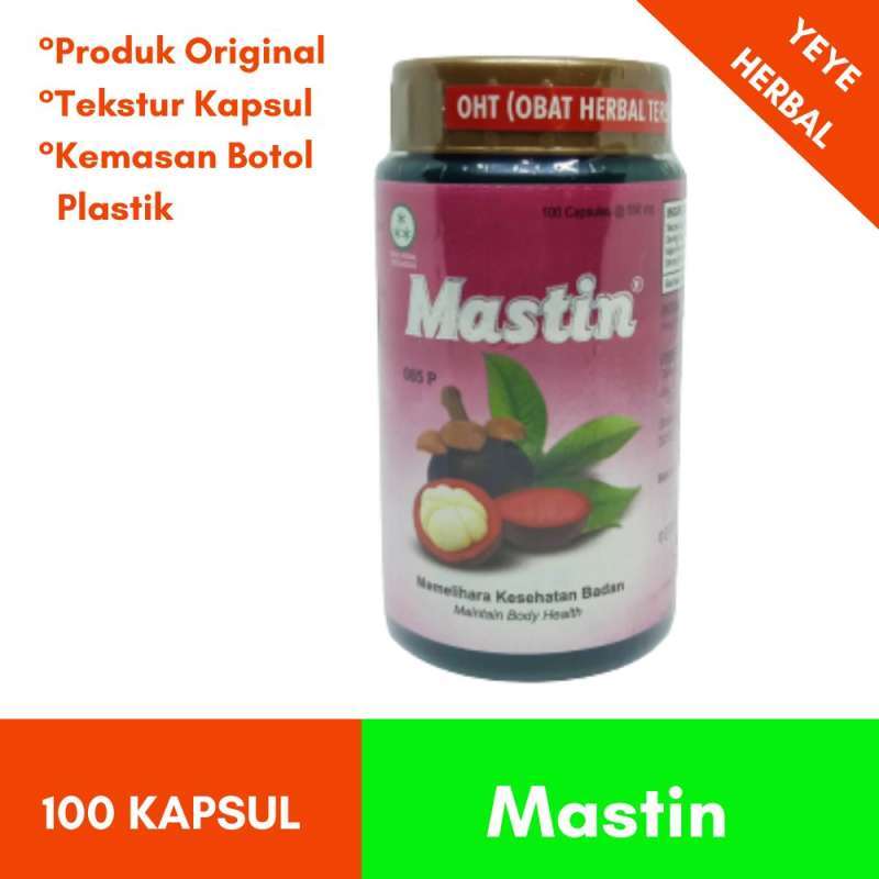 Jual Mastin 100 Kapsul (Kapsul Kulit Manggis) di Seller Yeye Herbal ...